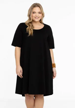 Yoek A-Linien-Kleid Damen Kleid Gro&szlig;e Gr&ouml;&szlig;en Bio-Baumwolle