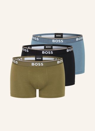 HUGO BOSS 3er-Pack Boxershorts Power gruen