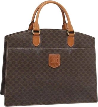 Celine Sac &agrave; main vintage doccasion - Femme - Pre-owned - Brun - Taille: ONE Size