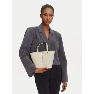 Michael Kors Handtasche MICHAEL Michael Kors Flora 32T5GFFC1B &Eacute;cru