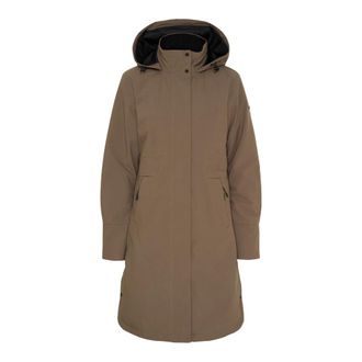 Notyz Funktionaler Parka - - Coats - Damen - Braun - 3XL