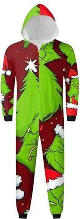 Generic Le Grinch Pyjama Noel Famille De Grinch Chaud Et Doux Vetement Enfant Ensemble Couple Ensembles Bebe Assorti Homme The Costume Coton Noël Pull Deguise