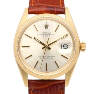 Rolex Montre Pre-owned Vintage 1503/7 - Homme - Pre-owned - Jaune - Taille: ONE Size