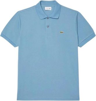 Lacoste Homme, Tops, Bleu, Taille: 2XL Polo en coton avec col classique