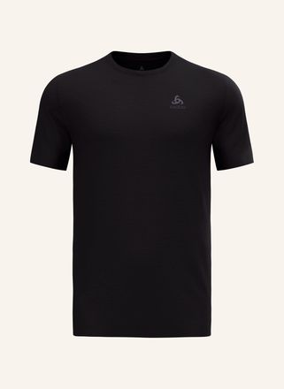 Odlo Funktionsw&auml;sche-Shirt Natural Merino 160 Aus Merinowolle schwarz