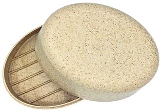 Spa Vivent Unicorn Seifendose aus Fl&uuml;ssigholz klein, sahnewei&szlig;