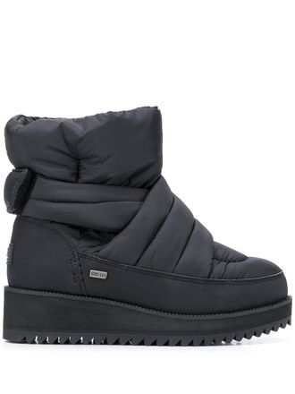 UGG Gesteppte Montara Schneestiefel - Schwarz