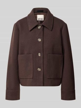 Ichi Regular Fit Blouson mit aufgesetzten Taschen Modell JANNET