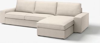 IKEA KIVIK 4er-Sofa mit R&eacute;camiere