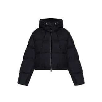 Moose Knuckles Femme, Vestes, Noir, Taille: 38 FR Akai Cropped Puffer