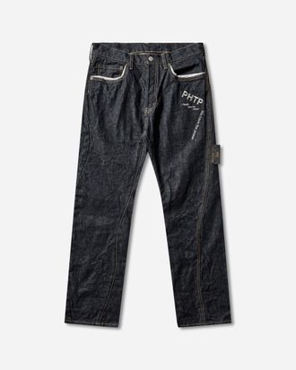 Undercover Men s People Have the Power Denim Pants Indigo