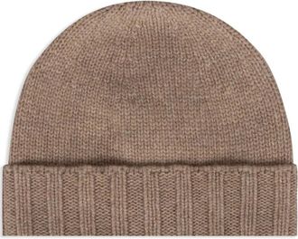 Drumohr Homme, Accessoires, Beige, Taille: 46 CM Cashmere Beanie