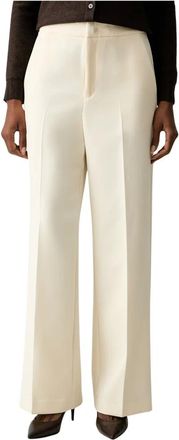 Twinset Pantalon large - Femme - Pantalons - Beige - Taille: 38 FR
