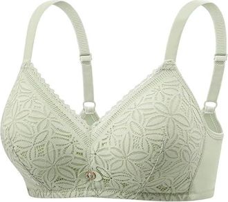 Generic Soutien-gorge de sport &agrave; la mode d&eacute;contract&eacute; et respirant pour femme - Petits seins rassembl&eacute;s en dentelle avec poitrine lat&eacute;rale - Soutien-gorge de s