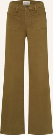 Frame Denim Frame Wide Leg Jeans Le Slim Palazzo braun