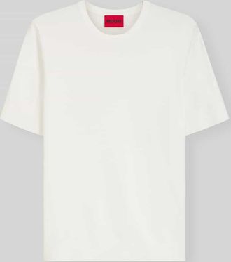 HUGO BOSS Slim Fit T-Shirt aus Feinstrick Modell SAN CARL-CV