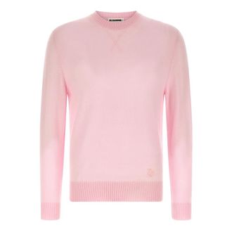Jil Sander Virgin Wool Sweater - - Knitwear - Herren - Rosa - L