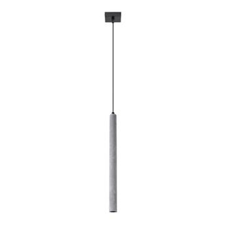 Sollux Lighting Sollux Pastelo Plafonnier suspendu moderne et mince en b&eacute;ton 1x G9