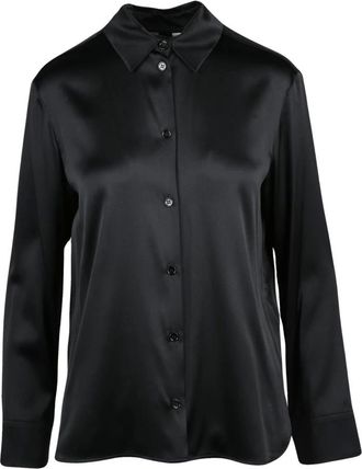 Max Mara Damen, Blusen & Hemden, Schwarzk, XLGr&ouml;&szlig;e