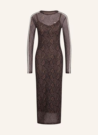 adidas Originals Adidas Originals Mesh-Kleid Snake Print braun