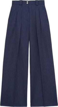 Ines De La Fressange Femme, Pantalons, Bleu, Taille: 38 FR Pantalon &agrave; pinces Marl&egrave;ne
