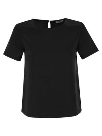 Max Mara Weekend Maxmara Wkdgilbert T-shirt en satin et jersey