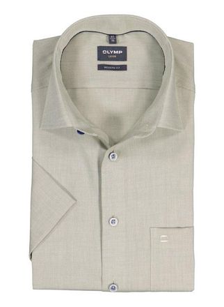 Olymp Herren Kurzarmhemd gr&uuml;n