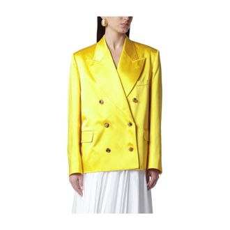 Dries Van Noten Bosea Jacke - - Jackets - Damen - Gelb - M