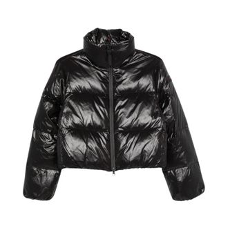 Peuterey Gesteppte Stehkragenjacke - - Jackets - Damen - Schwarzk - XS