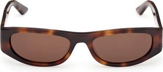 GCDS Gcds, unisex, Accessoires, Brun, Taille: 54 MM Gd0070 Lunettes de soleil