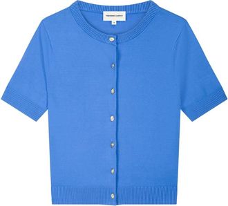 Fab By Fabienne Chapot Fabienne Chapot, Femme, Pulls, Bleu, Taille: 38 FR Molly Short Sleeves Cardigan