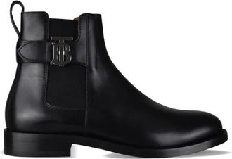 Burberry Leder - - Shoes - Herren - Schwarzk - 40 EU