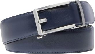 Piquadro Homme, Accessoires, Bleu, Taille: ONE Size Ceinture en cuir sans trous