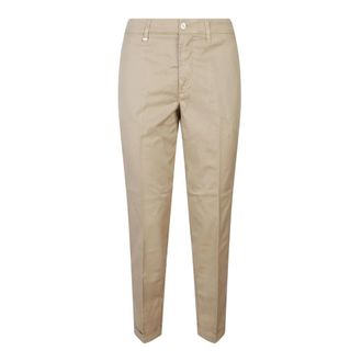 Fay Femme, Pantalons, Beige, Taille: W29 Pantalon Chino Cigarette Slim-fit
