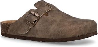 Bionatura 94 Vegas Imb. Corzo, Sabot en simili cuir unisexe avec semelle anatomique, T Moro, 44 EU