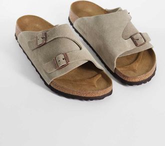 Birkenstock Zurich Sandalen in Taupe-Neutral