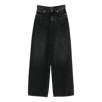 Dolce & Gabbana Femme, Jeans, Noir, Taille: 40 FR Wide Jeans