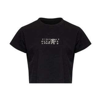Maison Margiela MM6 Maison Margiela T-shirts und Polos - - Tops - Damen - Schwarzk - L