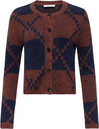 J.W.Anderson cardigan Fairisle - Bleu