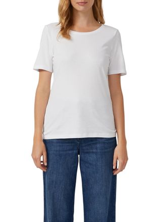 s.Oliver T-Shirt aus Interlockjersey im 2er-Pack