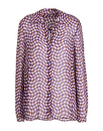 8 by YOOX VISCOSE PRINTED SHIRT