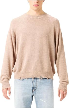 Cycle Homme, Pulls, Beige, Taille: L Arty Round Neck