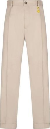 Manuel Ritz Homme, Pantalons, Beige, Taille: S Straight Pantalons