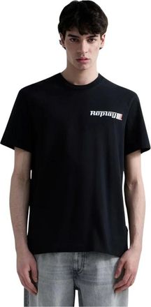Replay Homme, Tops, Noir, Taille: XL T-Chemises