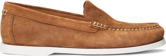Ralph Lauren Leichter Veloursleder-Slipper in Mokassin-Style in