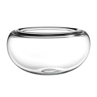 Holmegaard Schale &Oslash;31 cm Provence Dekoration aus mundgeblasenem Glas, klar