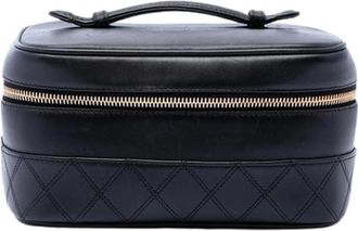 Chanel Pre-owned Cuir sacs-chanel - Femme - Pre-owned - Noir - Taille: ONE Size