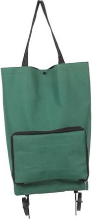 Cabilock Sac de Course Pliant à Roulettes Capacité Chariot de Courses et Portable Sac Trolley Extérieur avec Roues Performantes Design et Rangement Facile