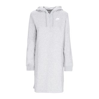 Nike Sportliches Hoodie-Kleid mit Seitenschlitzen - - Sport - Damen - Grau - XS