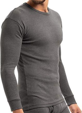 MT Haut thermique - Manches Longues - Homme Gris verschiedene - Gris - Large